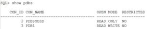 Resolving Pluggable Database (PDB) Opening in RESTRICTED MODE (ORA ...